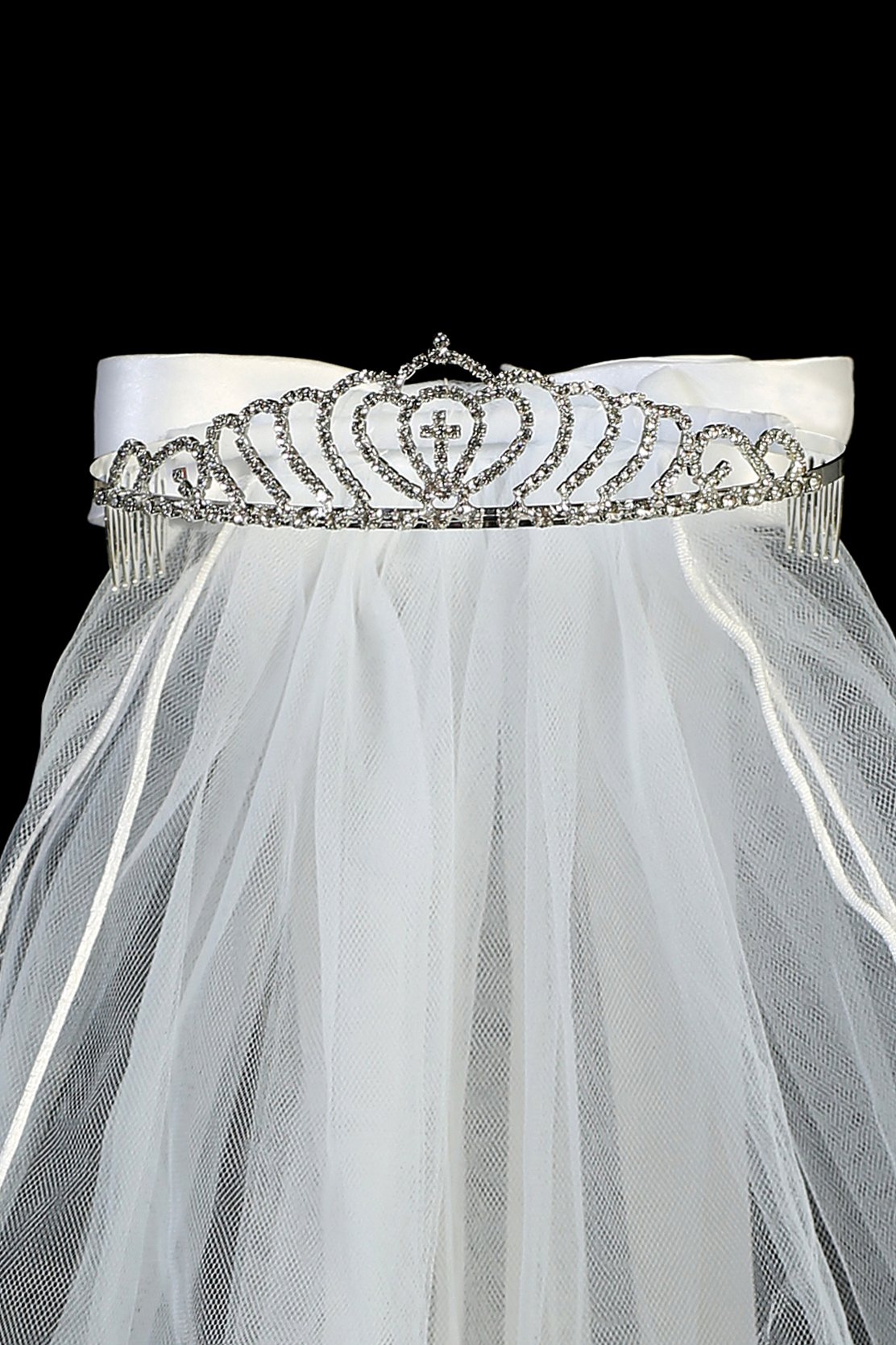 VEIL031 Cross Crown Veil – Kid's Dream Wholesale